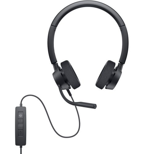 Dell Pro Stereo Headset – WH3022 Sound Guard Technology USB Type – NZ ...