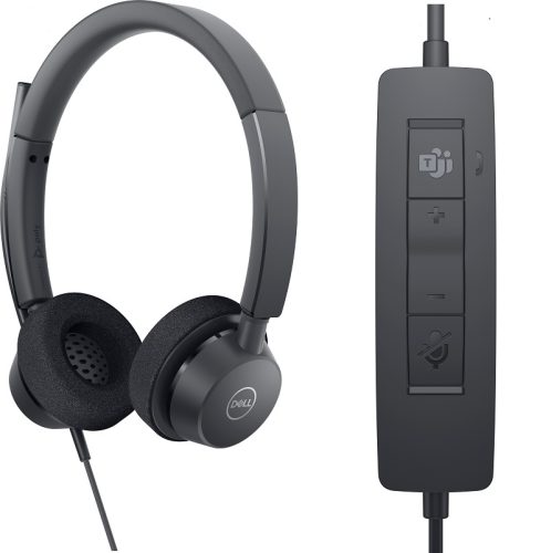 Dell Pro Stereo Headset – WH3022 Sound Guard Technology USB Type – NZ ...
