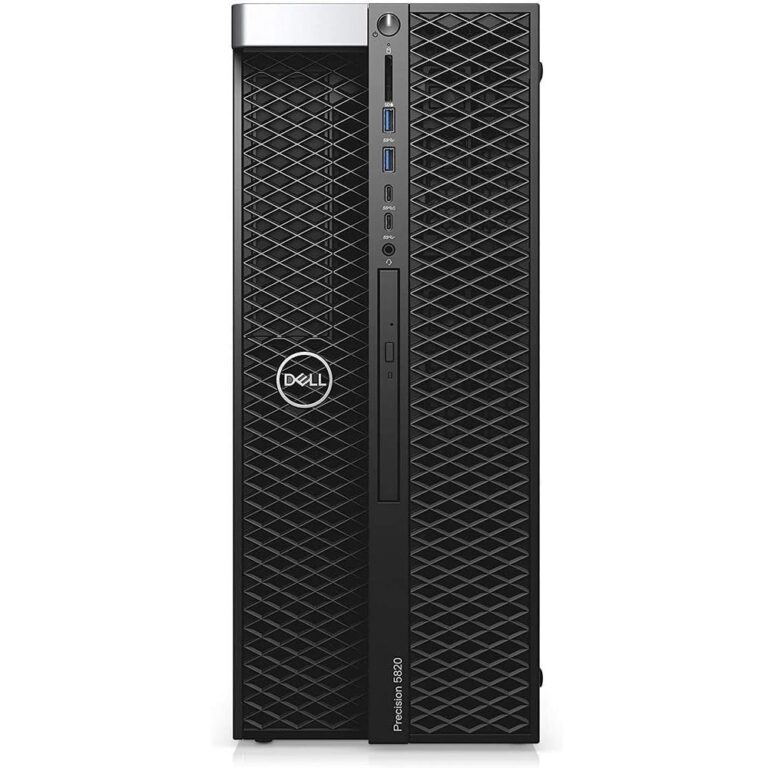 Dell Precision 5820 Xeon W-2135 6 Core 3.7GHz 32GB DDR4 1TB SSD Quadro ...